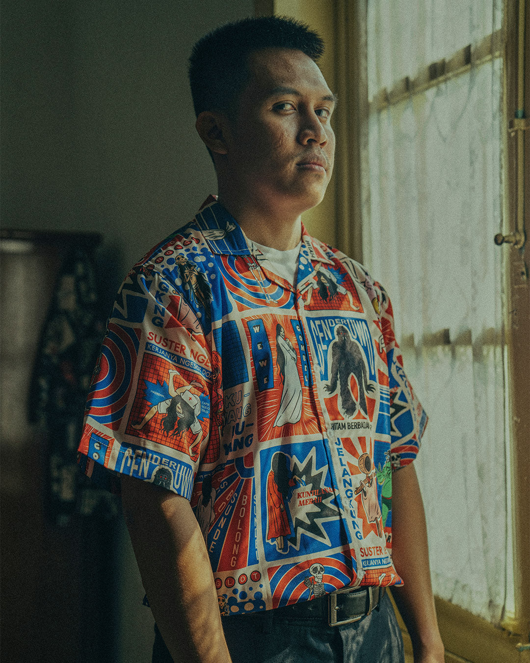 Kemeja Telusur Kultur - Hantu Merah