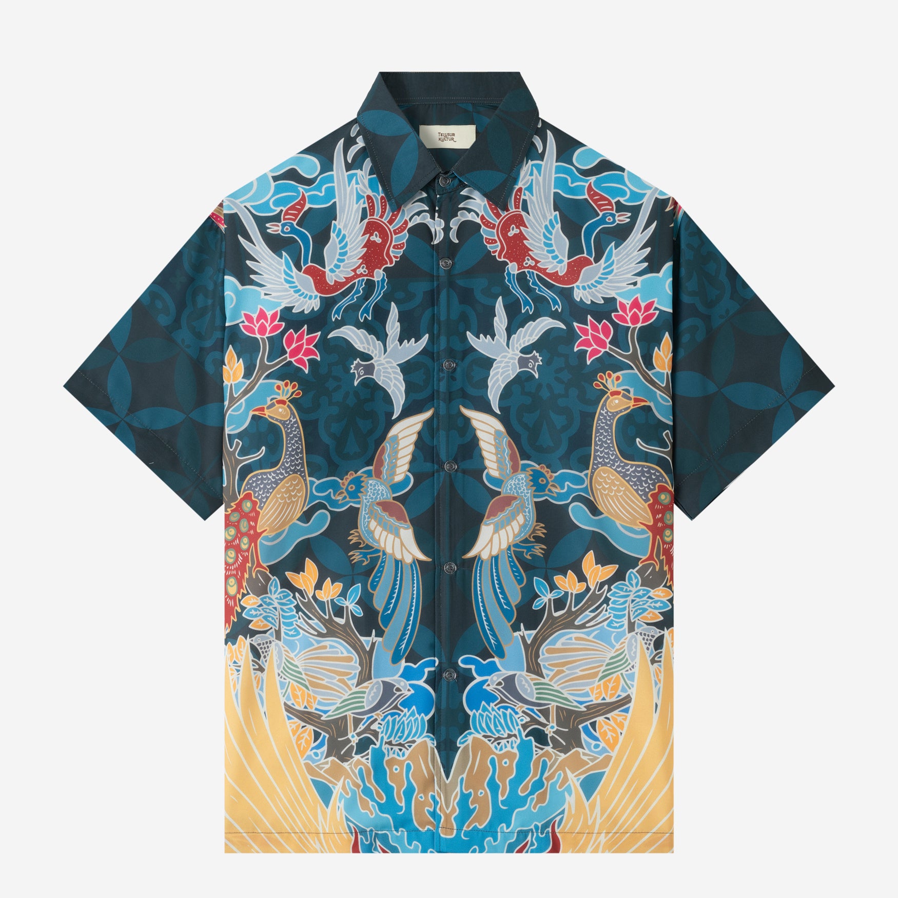 Batik Print Telusur Kultur - Corak Nusantara - Sayap Hitam