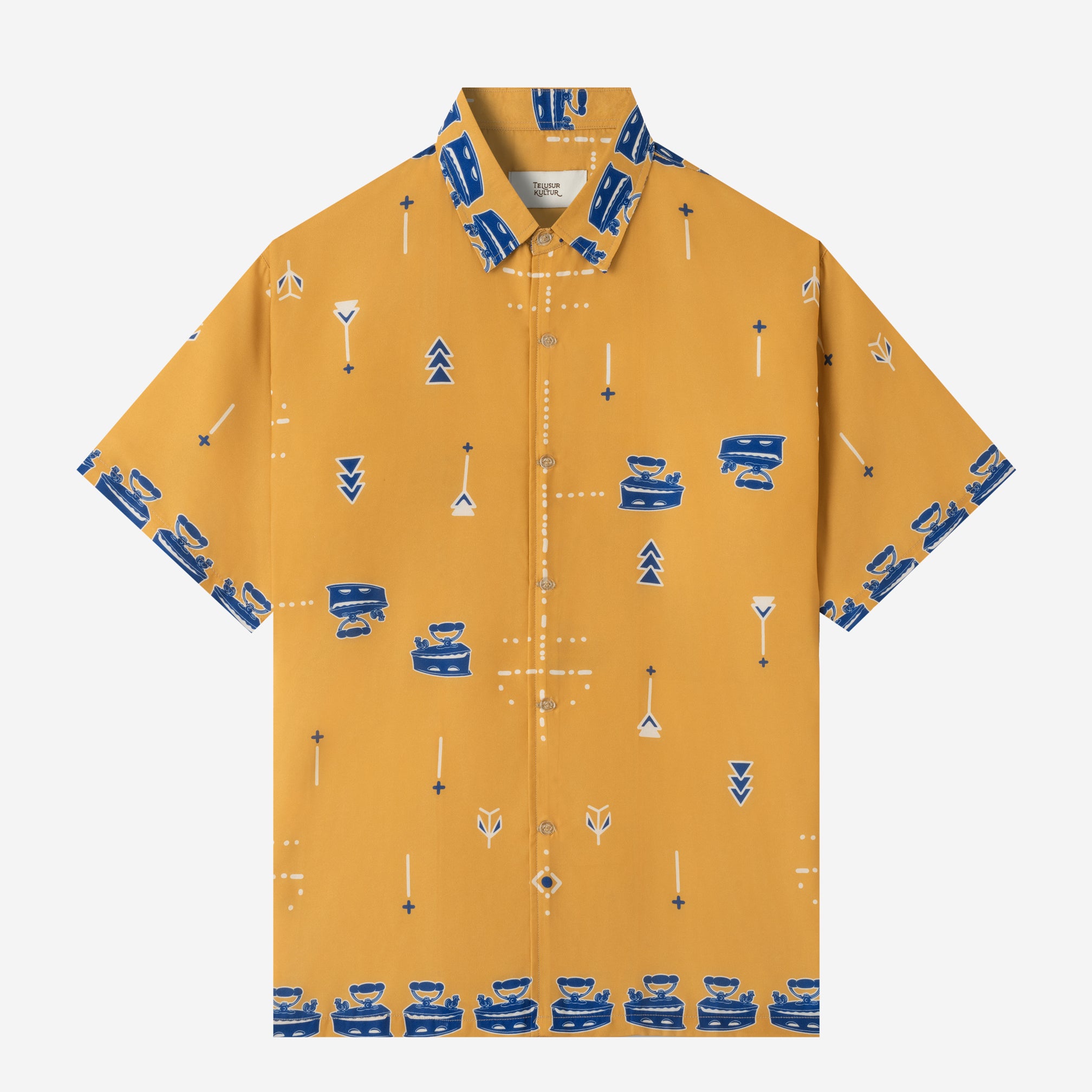 Batik Print Telusur Kultur - Corak Nusantara - Setrika Kuning