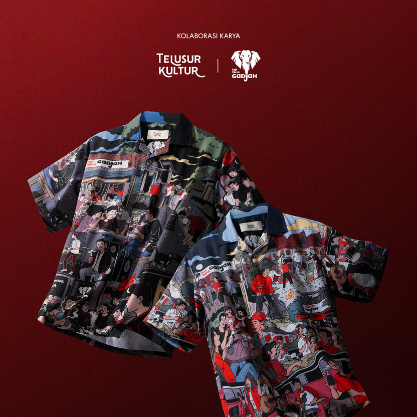 Telusur Kultur | Kemeja Ilustrasi Indonesia